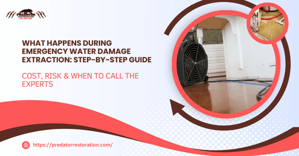 Emergency Water Damage Extraction: What to Expect & Pro Help